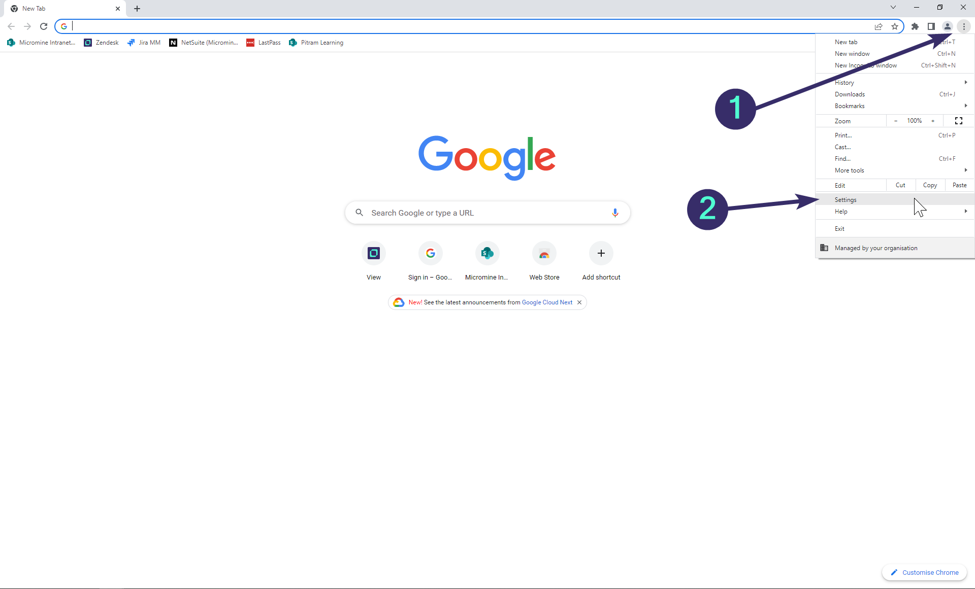 How To: Change the default language of internet browser. – Micromine Pitram