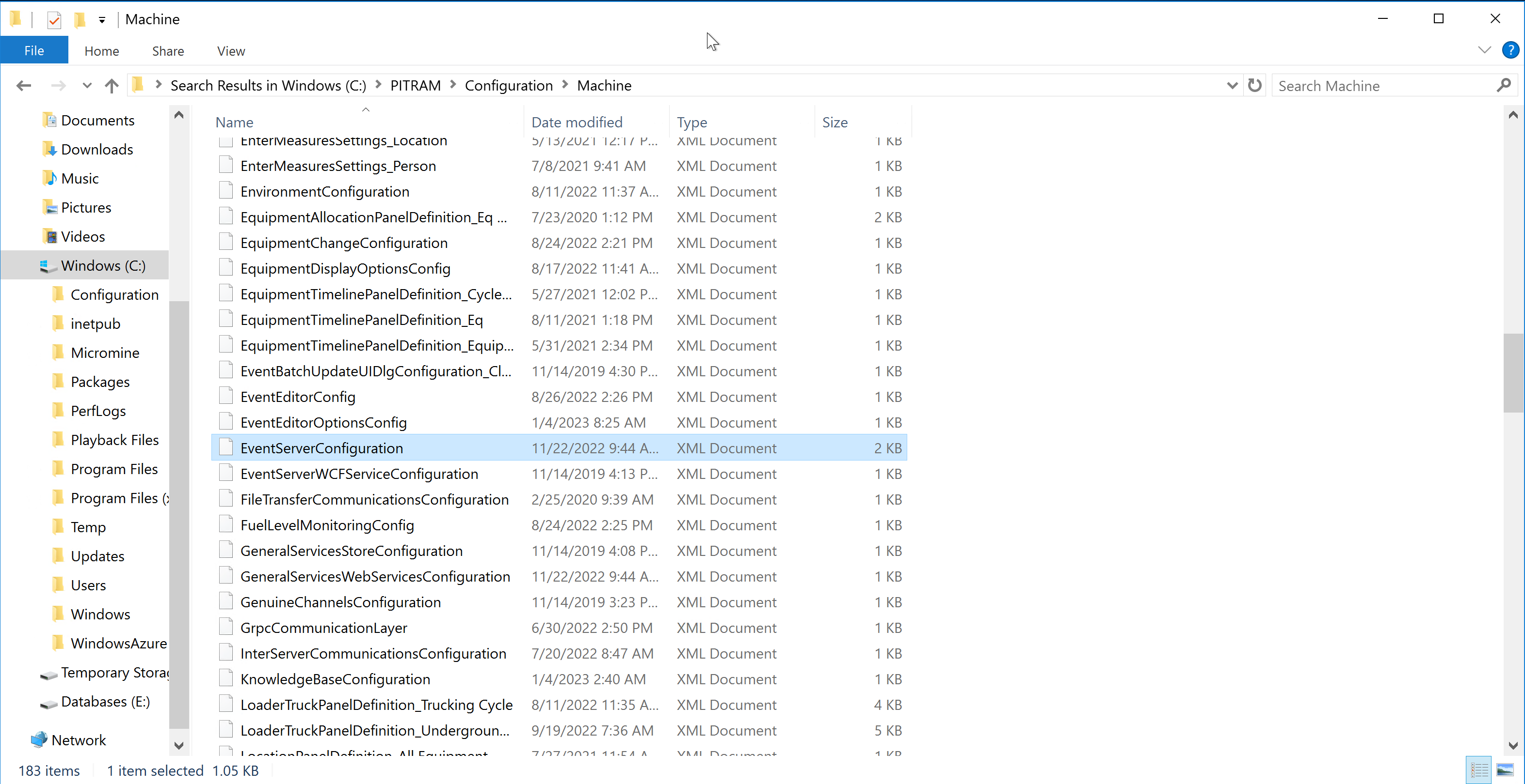 How To: Extend date range in Event Editor – Micromine Pitram