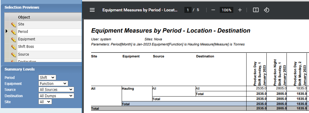 How to: Work with Report Parameters & Summary Levels – Pitram Quick ...
