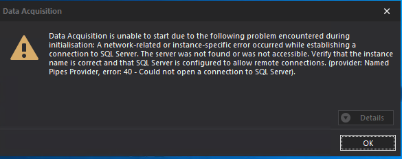 Common Data Acquisition and Event Editor Errors – Micromine Pitram