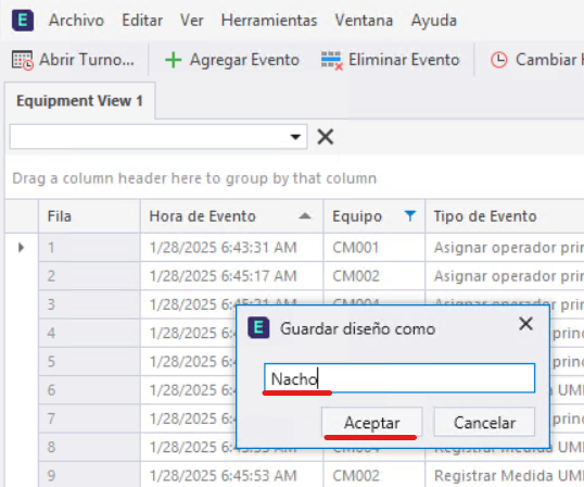 How to: Create customized view in Event Editor – Micromine Pitram