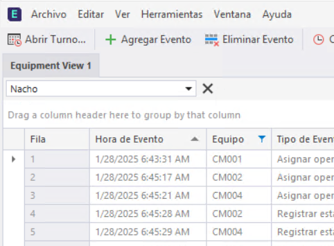 How to: Create customized view in Event Editor – Micromine Pitram