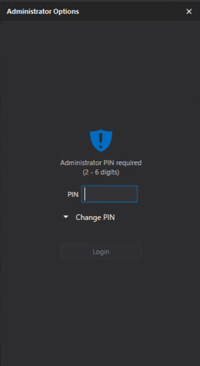 How To: Reset Administrator Options Pin – Micromine Pitram